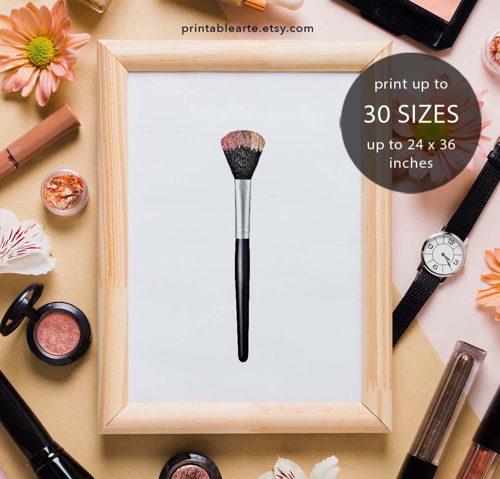 Makeup Prints Makeup Printable Vanity Print Makeup | Etsy