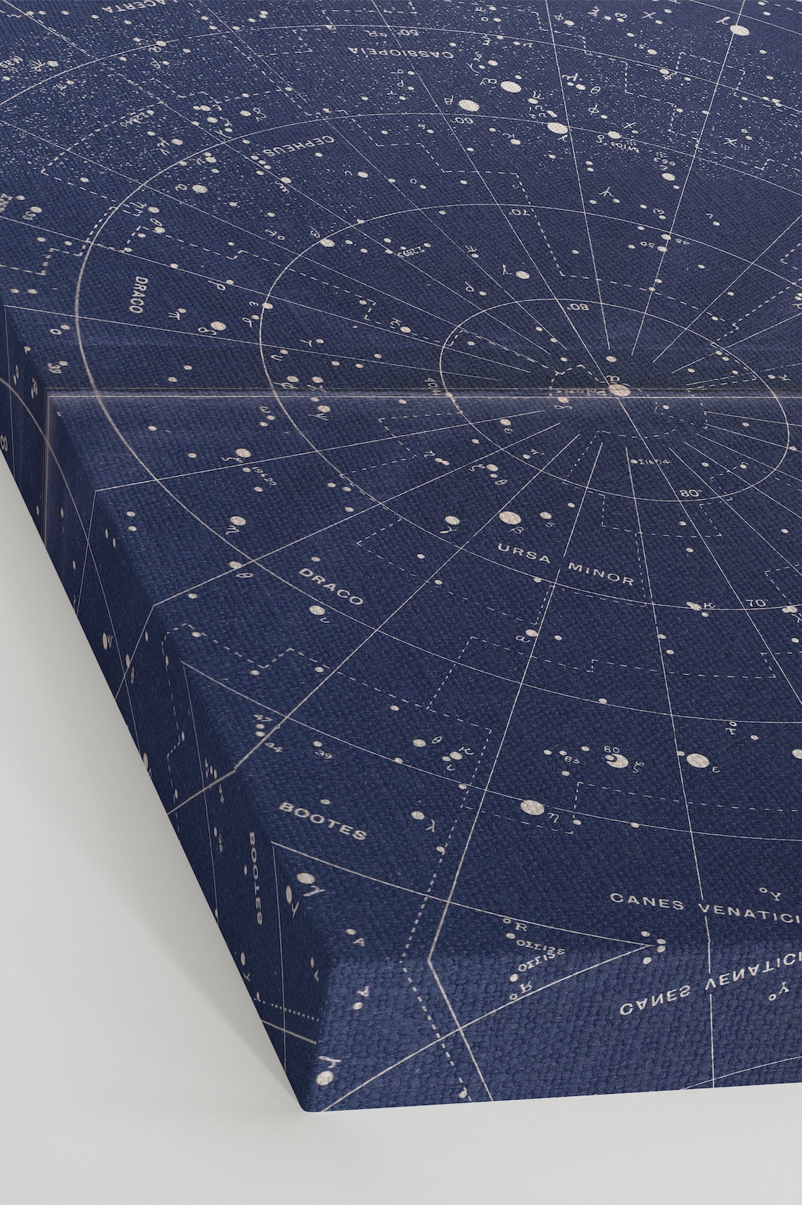 Canvas Wall Art, Constellation Map, Vintage Star Map, Star Chart ...