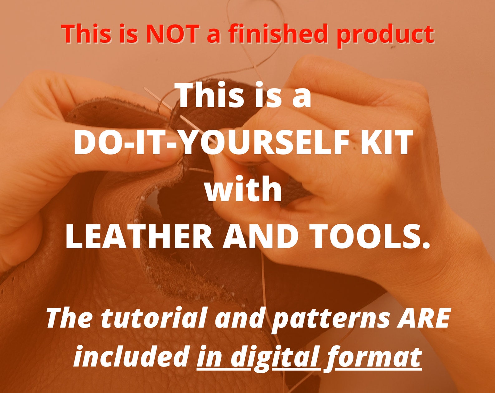 DIY Kit for the runners / Leather and Tools - Etsy
