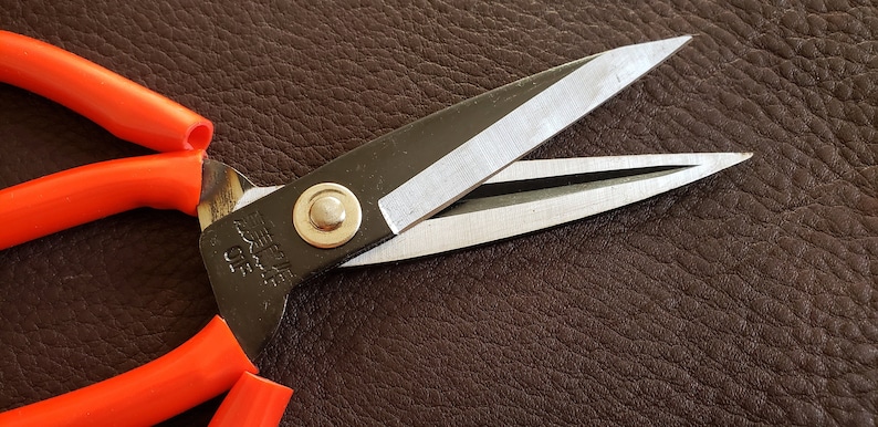 Leather Scissors Strong and Sharp Pointy Tip Heavy Duty - Etsy