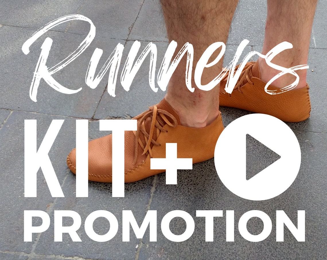 DIY Kit for the runners / Leather and Tolls | Etsy