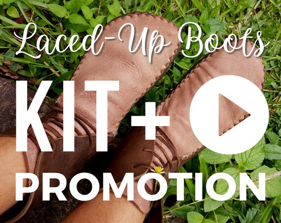 DIY Kit for the Laced-up Boots Video & PDF - Etsy