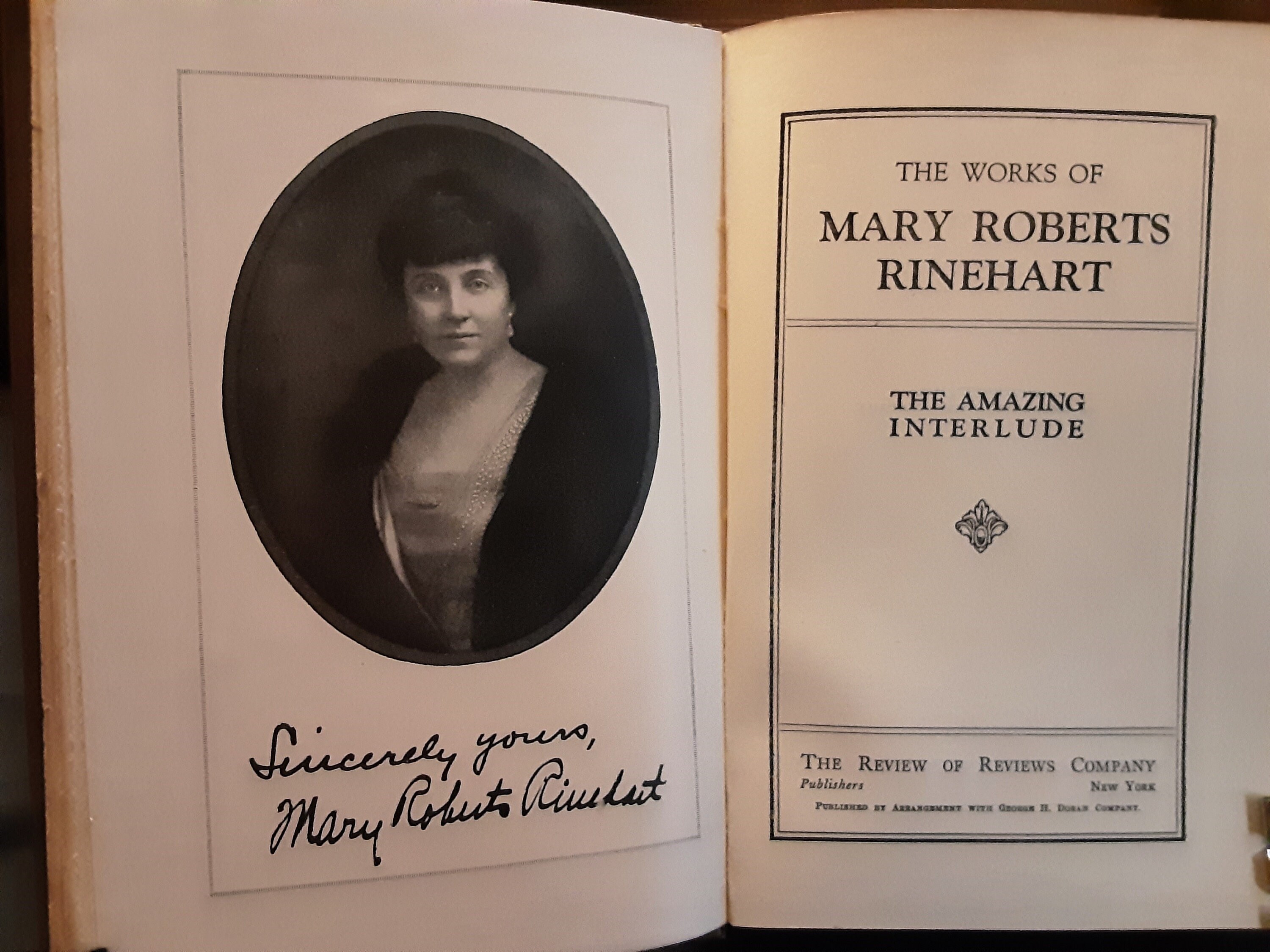 Mary Roberts Rinehart Book List