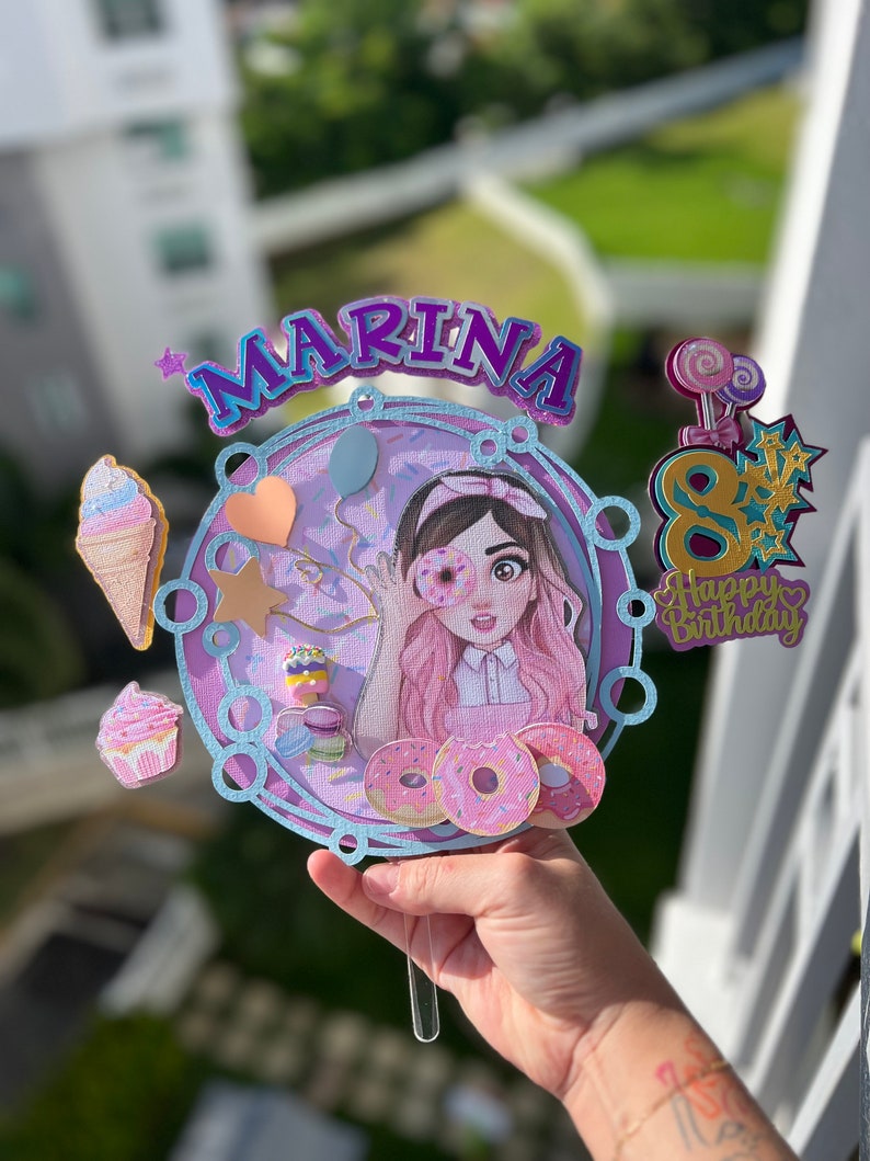 Mis Pastelitos Cake Topper - Etsy