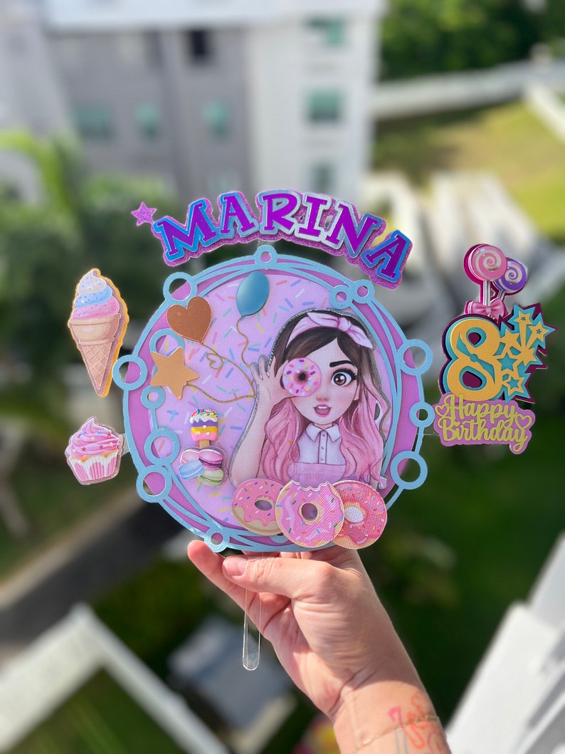 Mis Pastelitos Cake Topper - Etsy