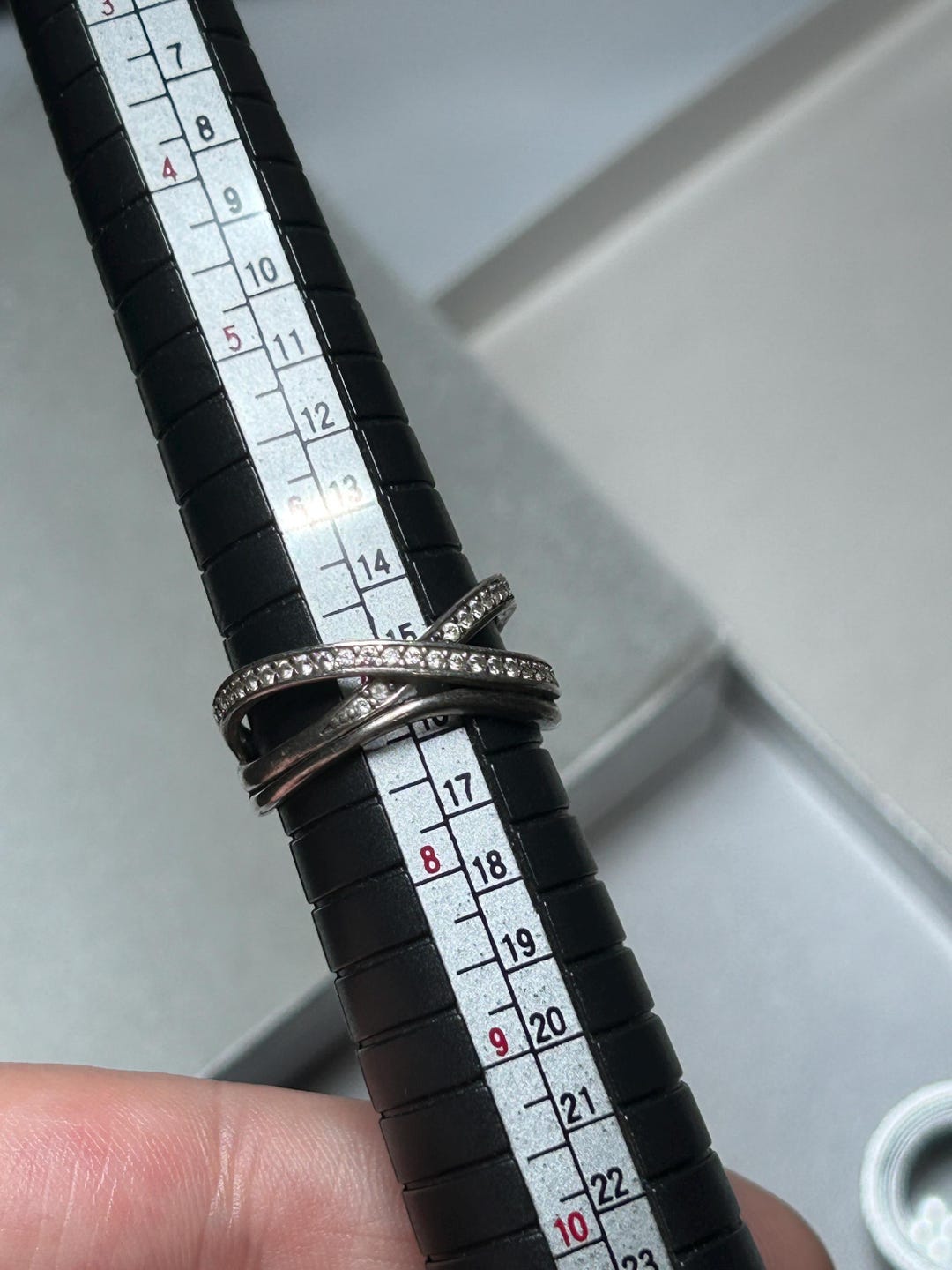 Sterling Silver Stacked Crossover Statement Ring, IBB CN 925 Solid 925 ...
