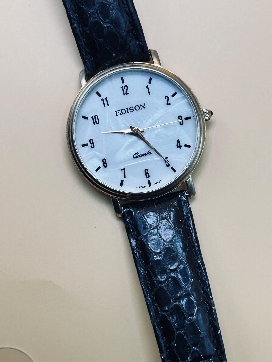 Edison Mother of Pearl Vintage Women’s Wrist Watch, Classic Style Women ...