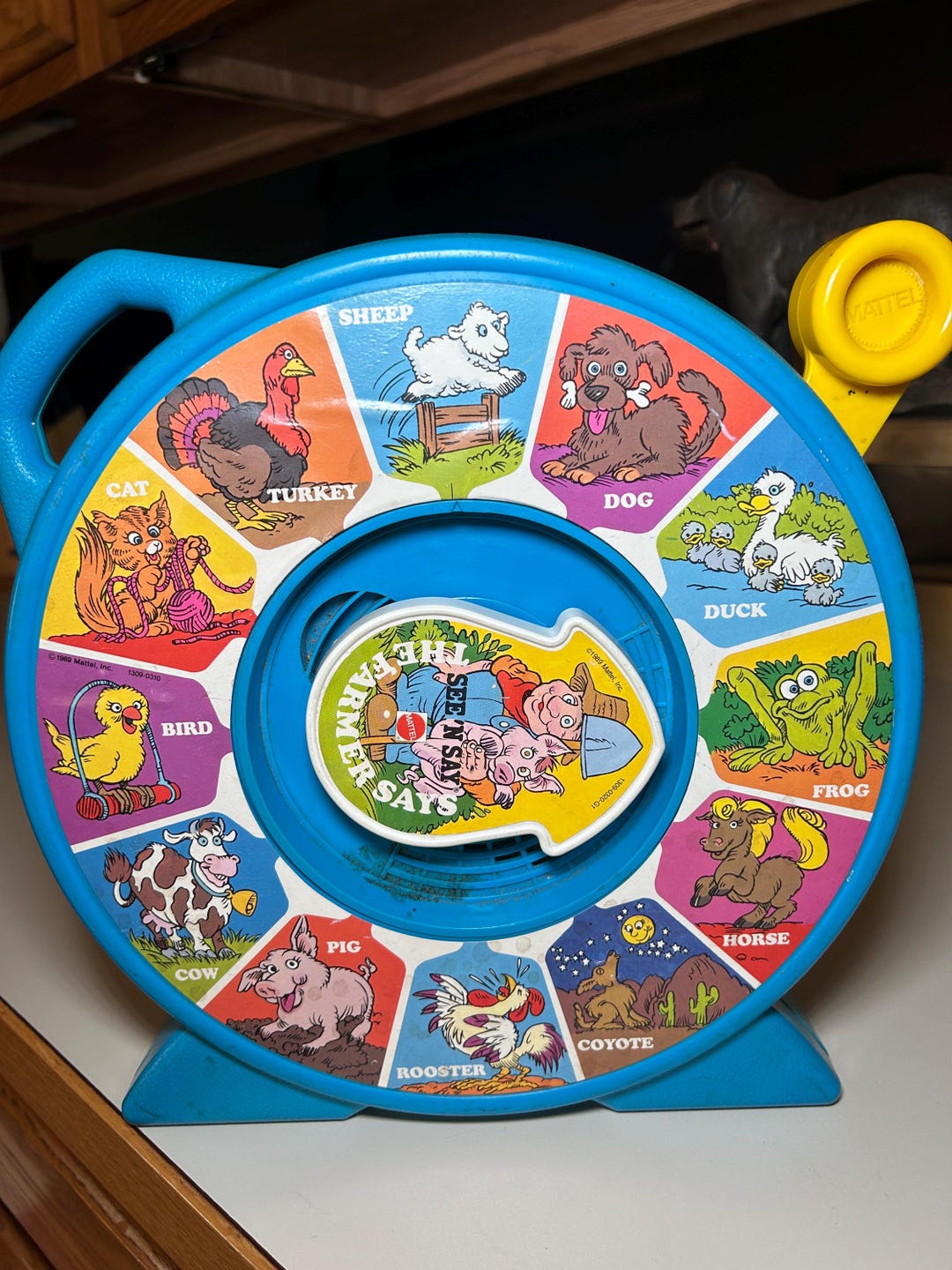 1989 Mattel the Farmer Says Sight Word Vintage Speaking Toy, See N’ Say ...