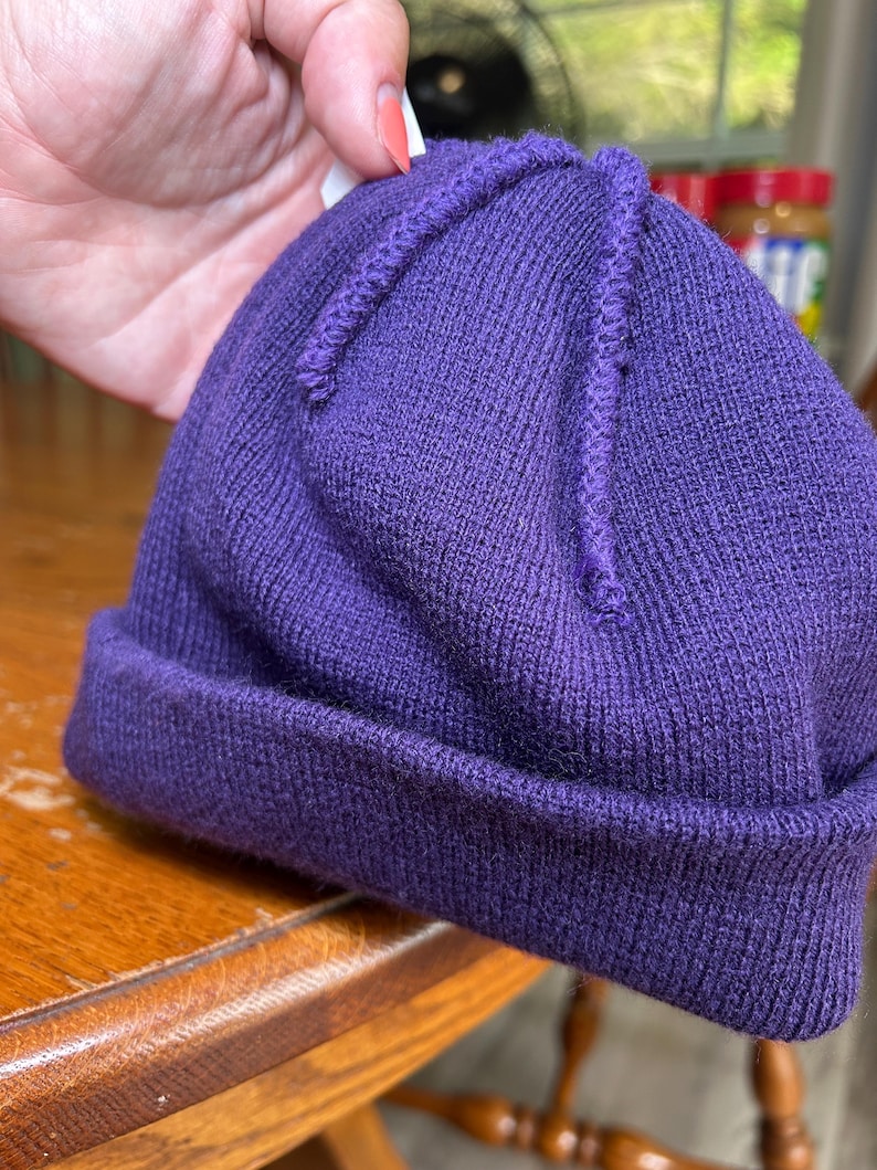 Crown Royal Purple Skull Cap Warm Beanie Hat, Small Crown Royal Logo ...