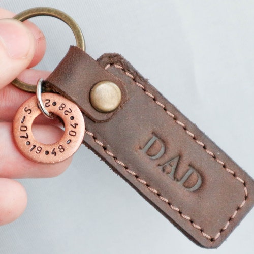Custom Memorial Keychain in Memory of Dad Gift for Husband | Etsy