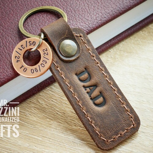 Custom Memorial Keychain in Memory of Dad Gift for Husband - Etsy