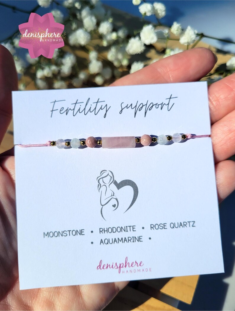 FERTILITY Pregnancy Adjustable Bracelet, Healthy Pregnancy, Unique Mom ...