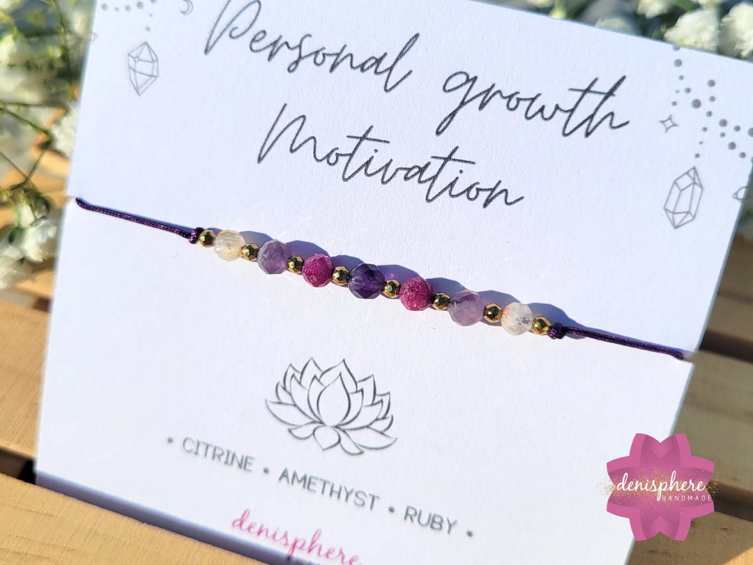 PERSONAL DEVELOPMENT | MOTIVATION Bracelet, Personal Growth, Healing ...