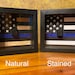 Thin Blue Line Shadow Box Display - Etsy