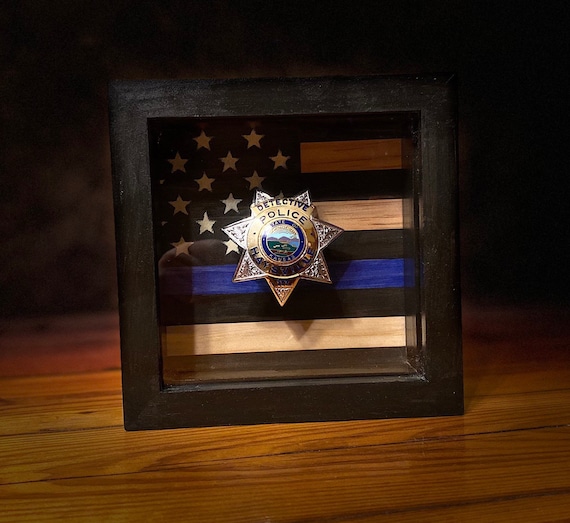 Law Enforcement Shadow Box Ideas
