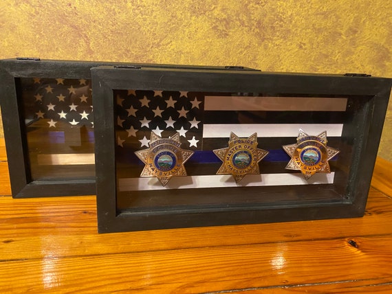 Law Enforcement Shadow Box Ideas