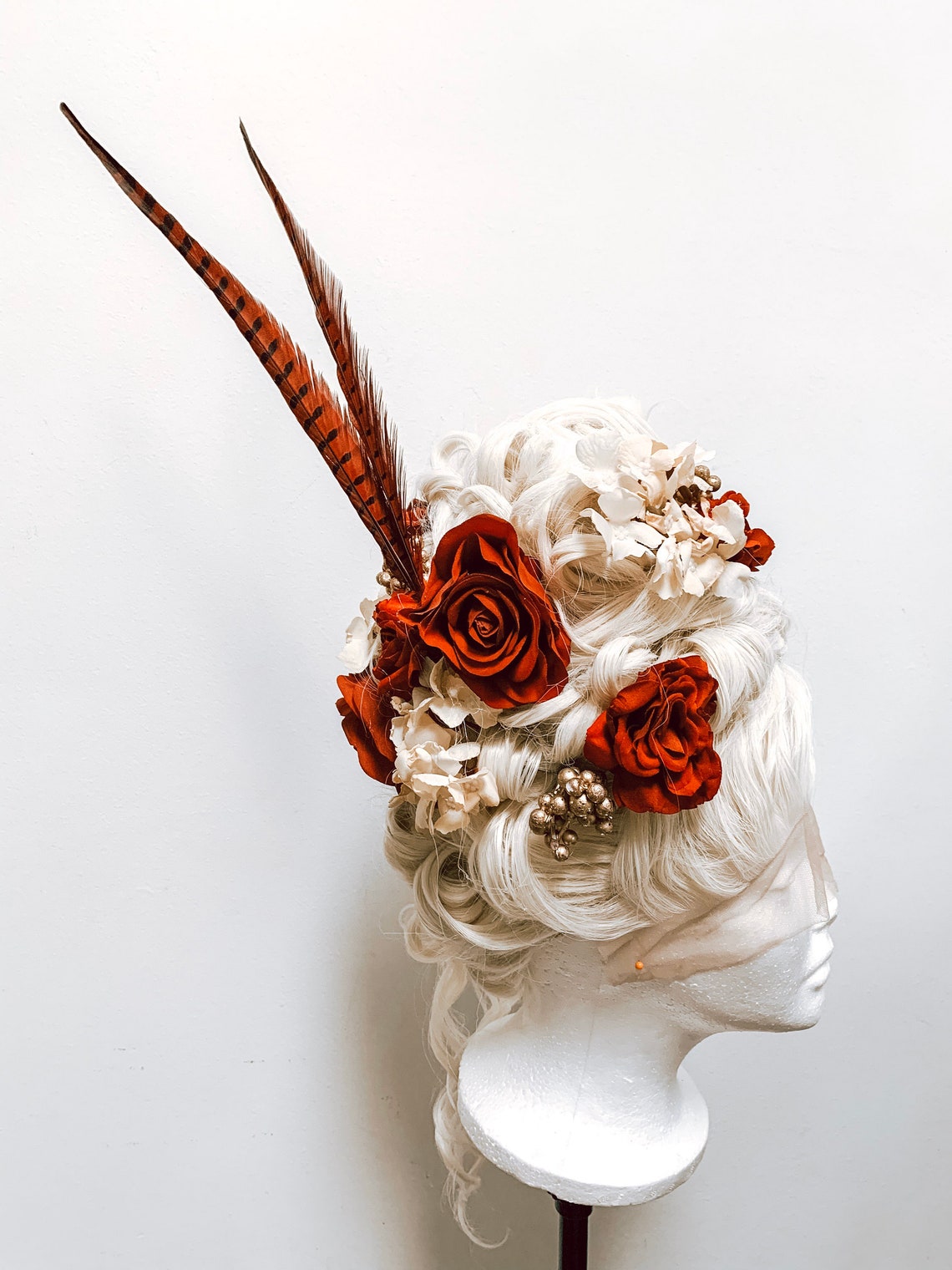 Marie Antoinette Wig, 1700s Wig Powder Wig, Versailles French Wig ...