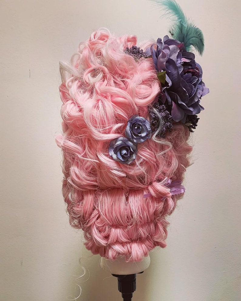 Marie Antoinette Wig French Court Versailles Lace Front Halloween Wig ...