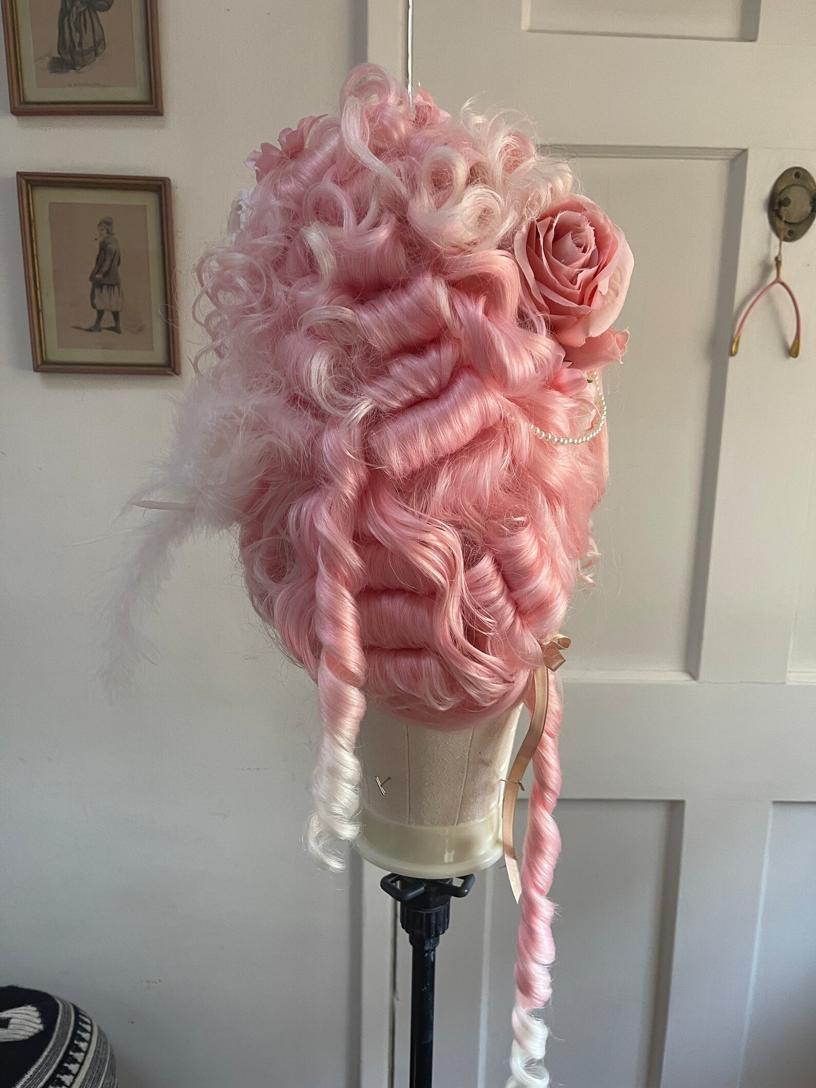 Pink Marie Antoinette Wig