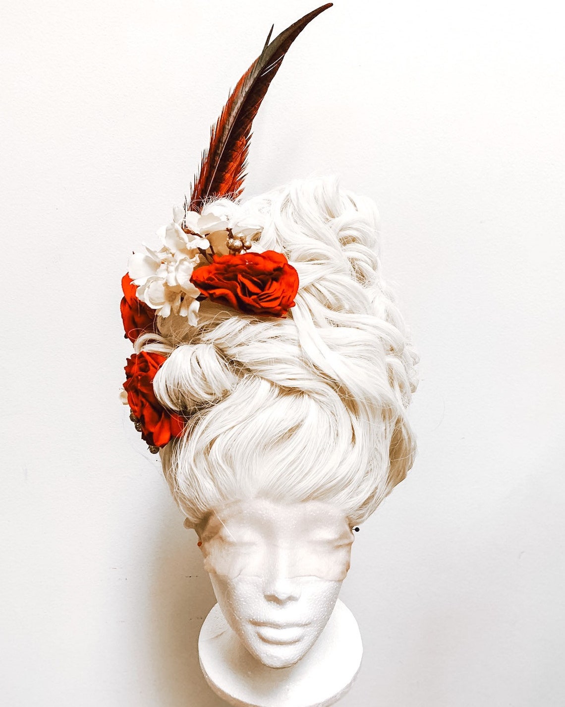 Marie Antoinette Wig, 1700s Wig Powder Wig, Versailles French Wig ...
