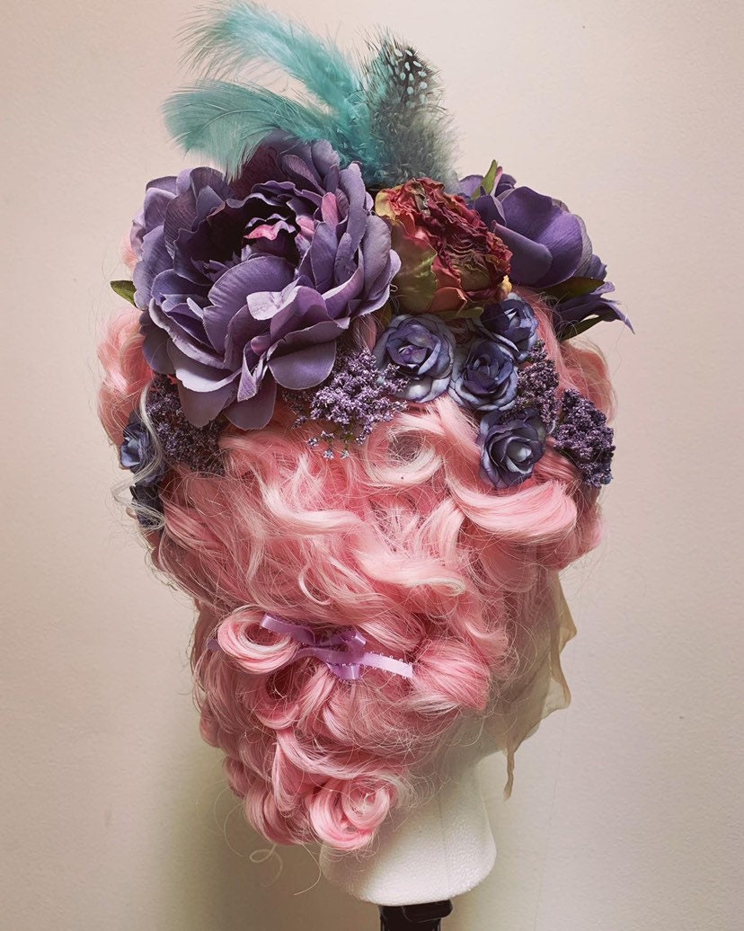 Marie Antoinette Wig French Court Versailles Lace Front - Etsy UK
