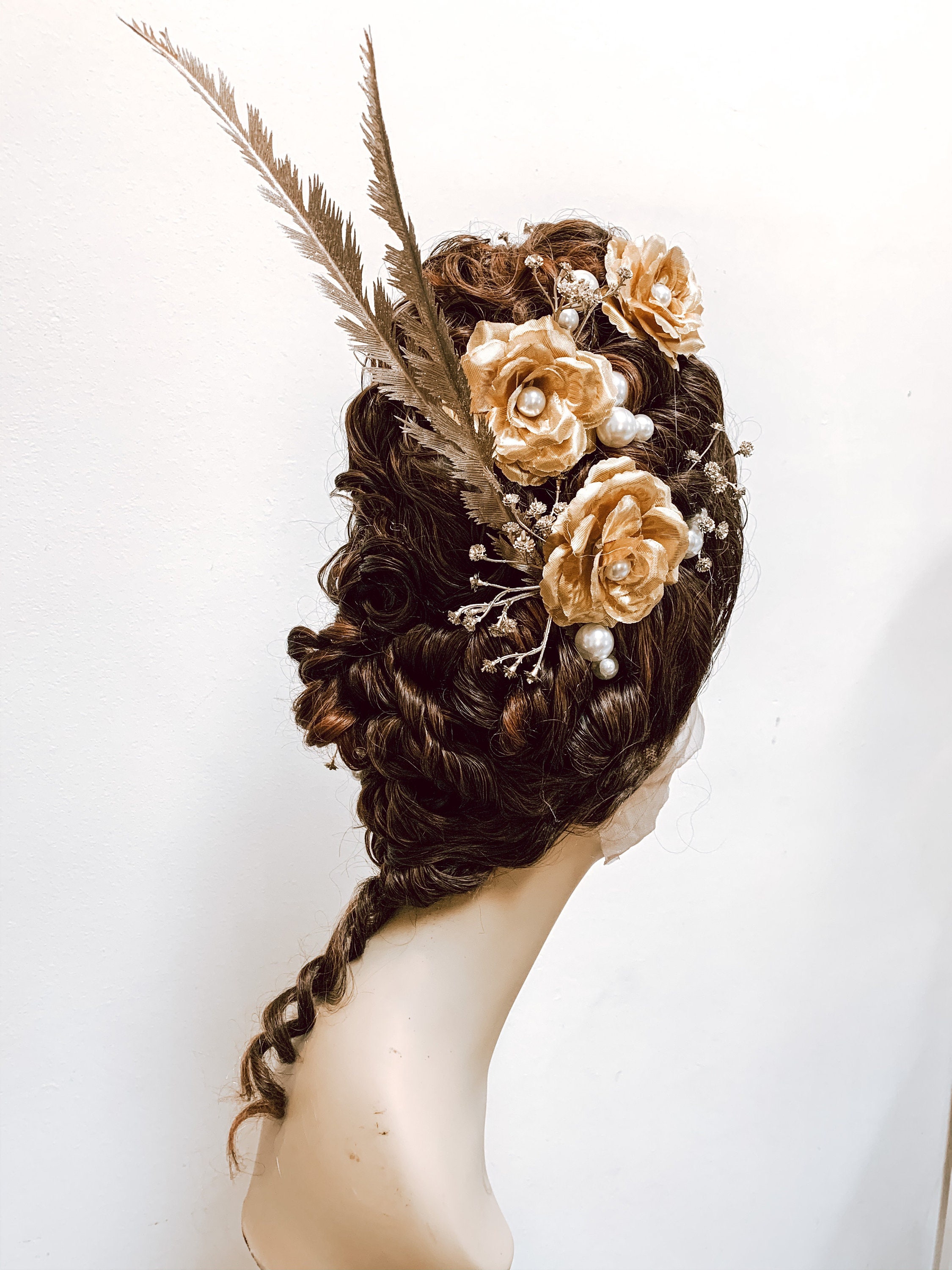 Lace Front Marie Antoinette Wig Versailles Wig Custom Made Bridgerton ...