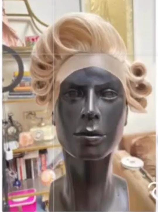 Powder Rococo Wig Lace Front Colonial Wig Custom Men’s or Woman’s ...