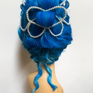 Custom Wig- Nutcracker Ice Queen Mother Ginger Blue Fairy Heart With ...