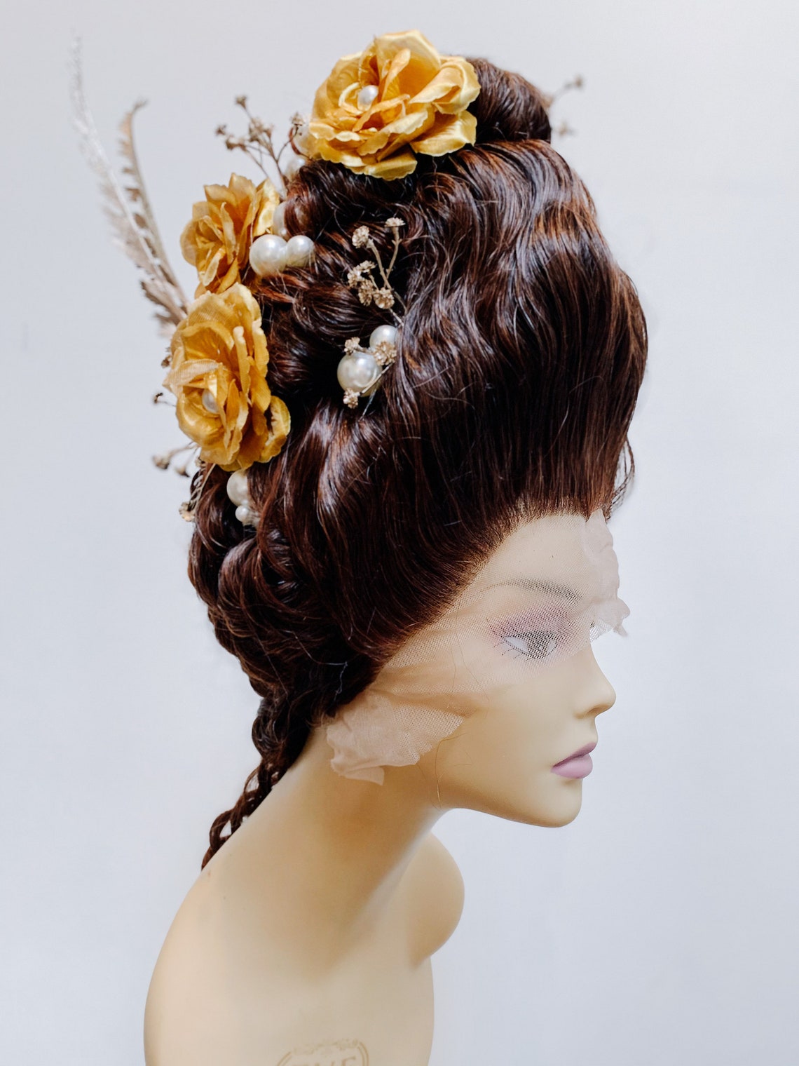 Lace Front Marie Antoinette Wig Versailles Wig Custom Made Bridgerton ...