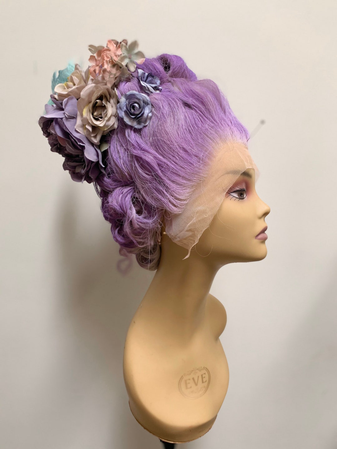 Marie Antoinette Wig Versailles French Court Parisianne Style 17th ...