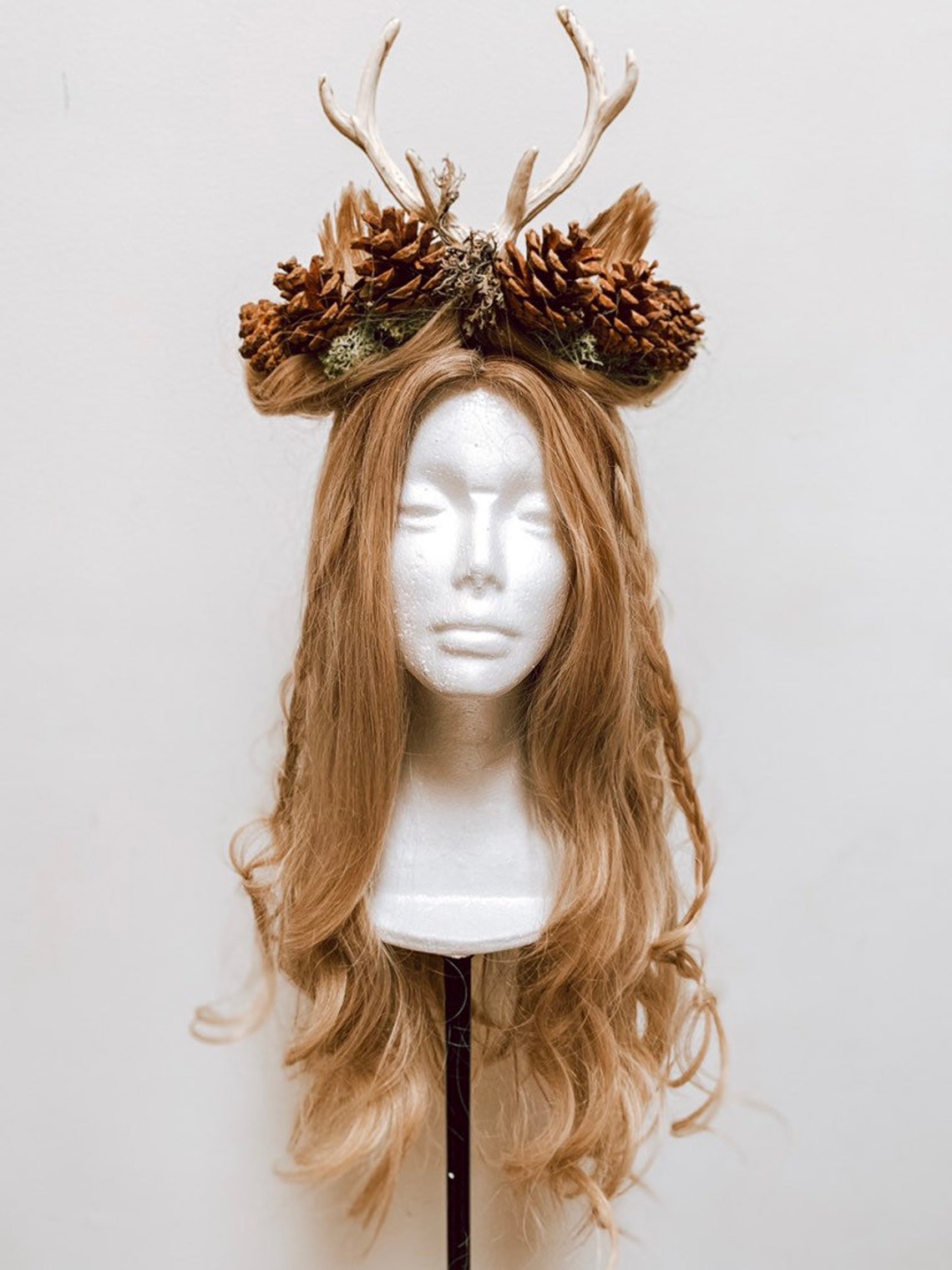 Nordic Antler Crown Princess Forest Nymph Queen Celtic - Etsy