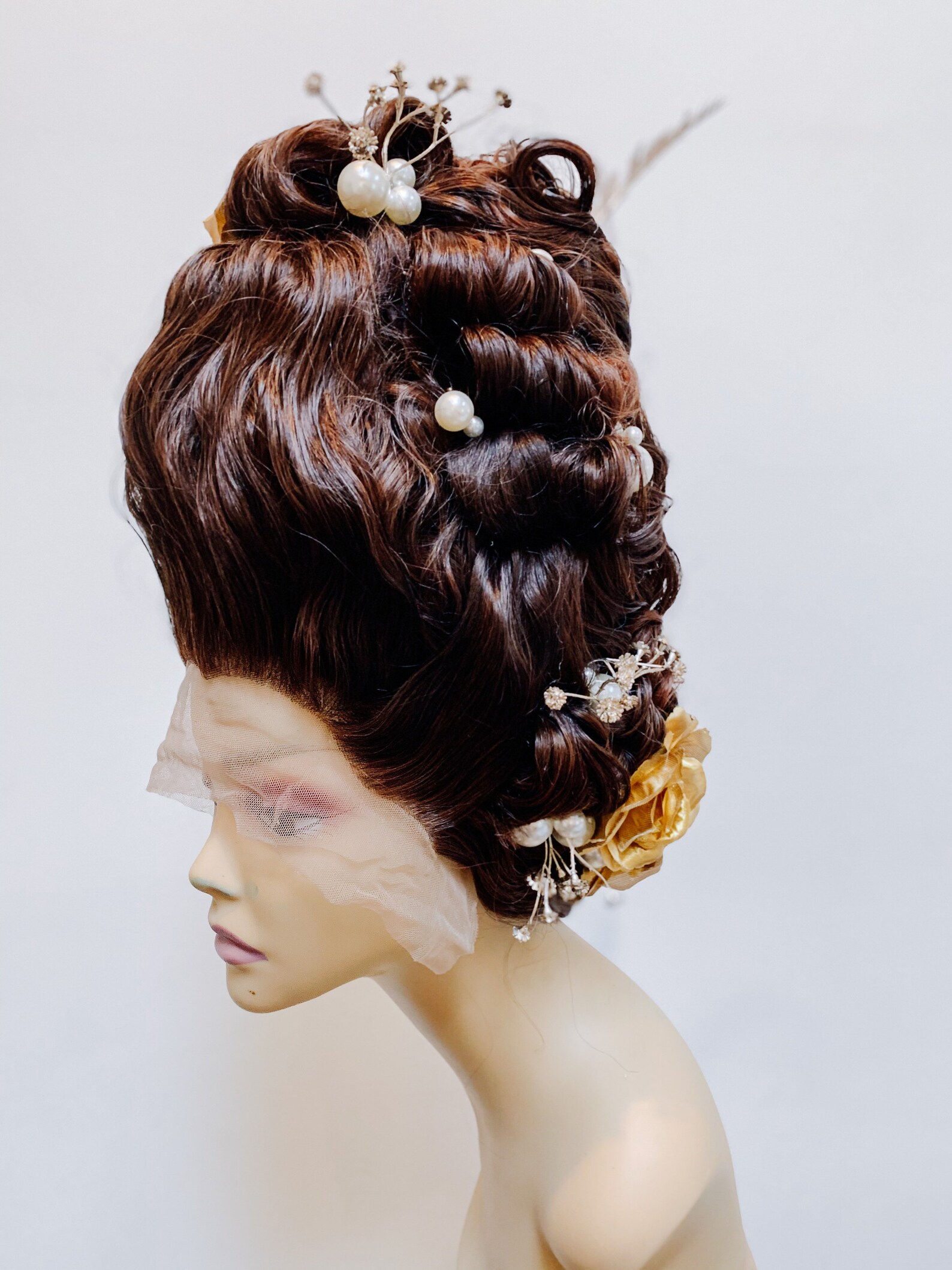 Lace Front Marie Antoinette Wig Versailles Wig Custom Made Bridgerton ...