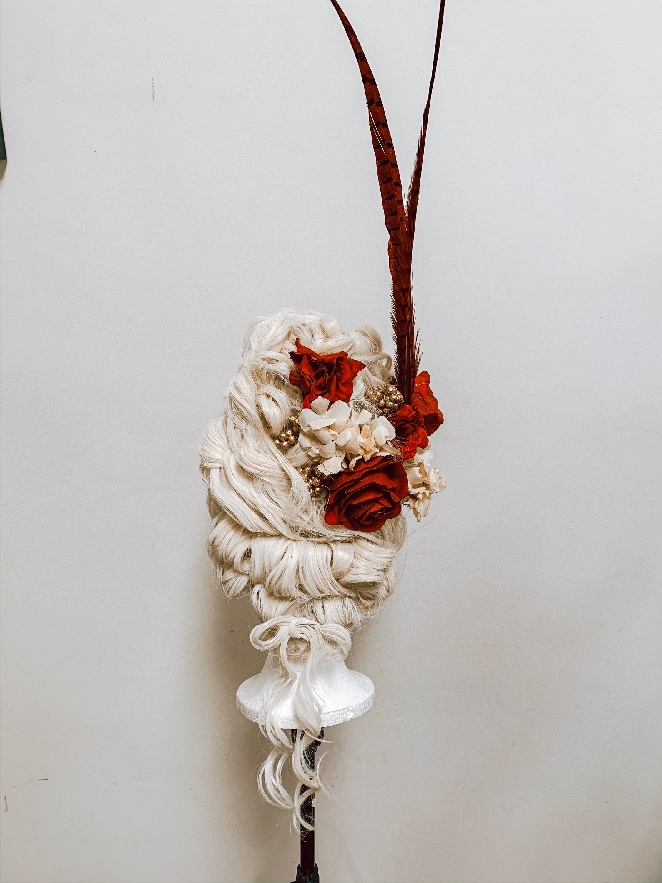 Marie Antoinette Wig, 1700s Wig Powder Wig, Versailles French Wig ...