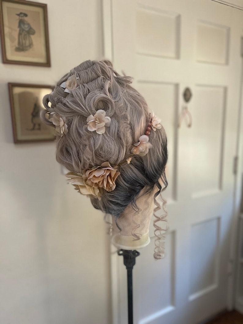 Rococo Marie Antoinette Catherine the Great Bridgerton Custom Made Wig ...
