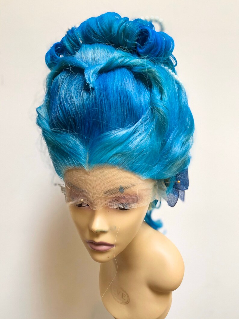 Custom Wig- Nutcracker Ice Queen Mother Ginger Blue Fairy Heart With ...