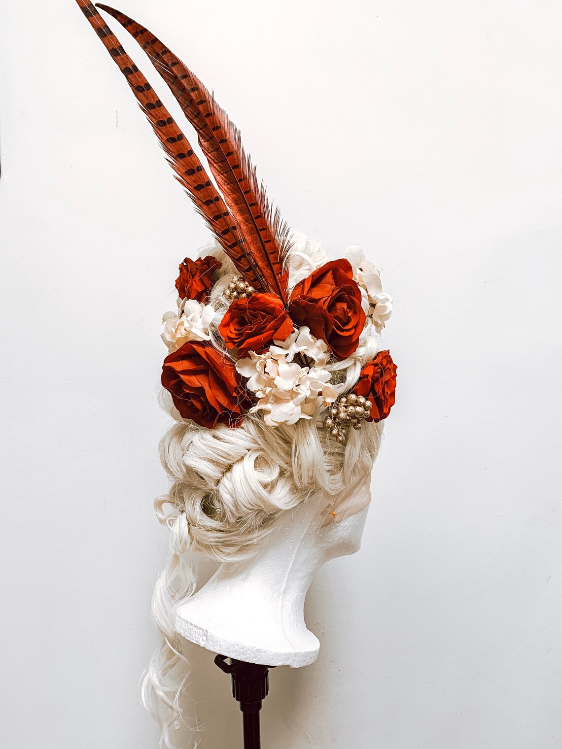 Marie Antoinette Wig, 1700s Wig Powder Wig, Versailles French Wig ...