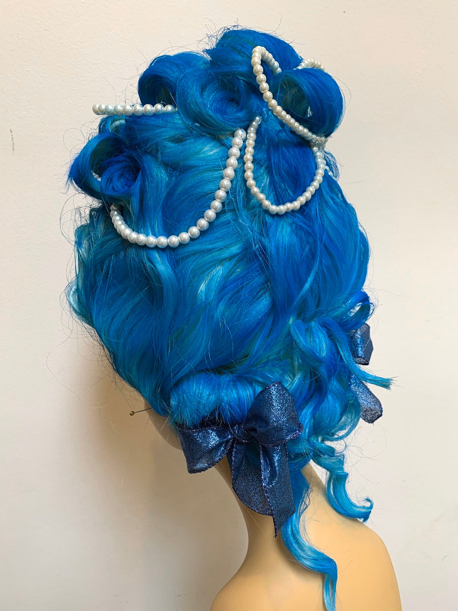 Custom Wig- Nutcracker Ice Queen Mother Ginger Blue Fairy Heart With ...