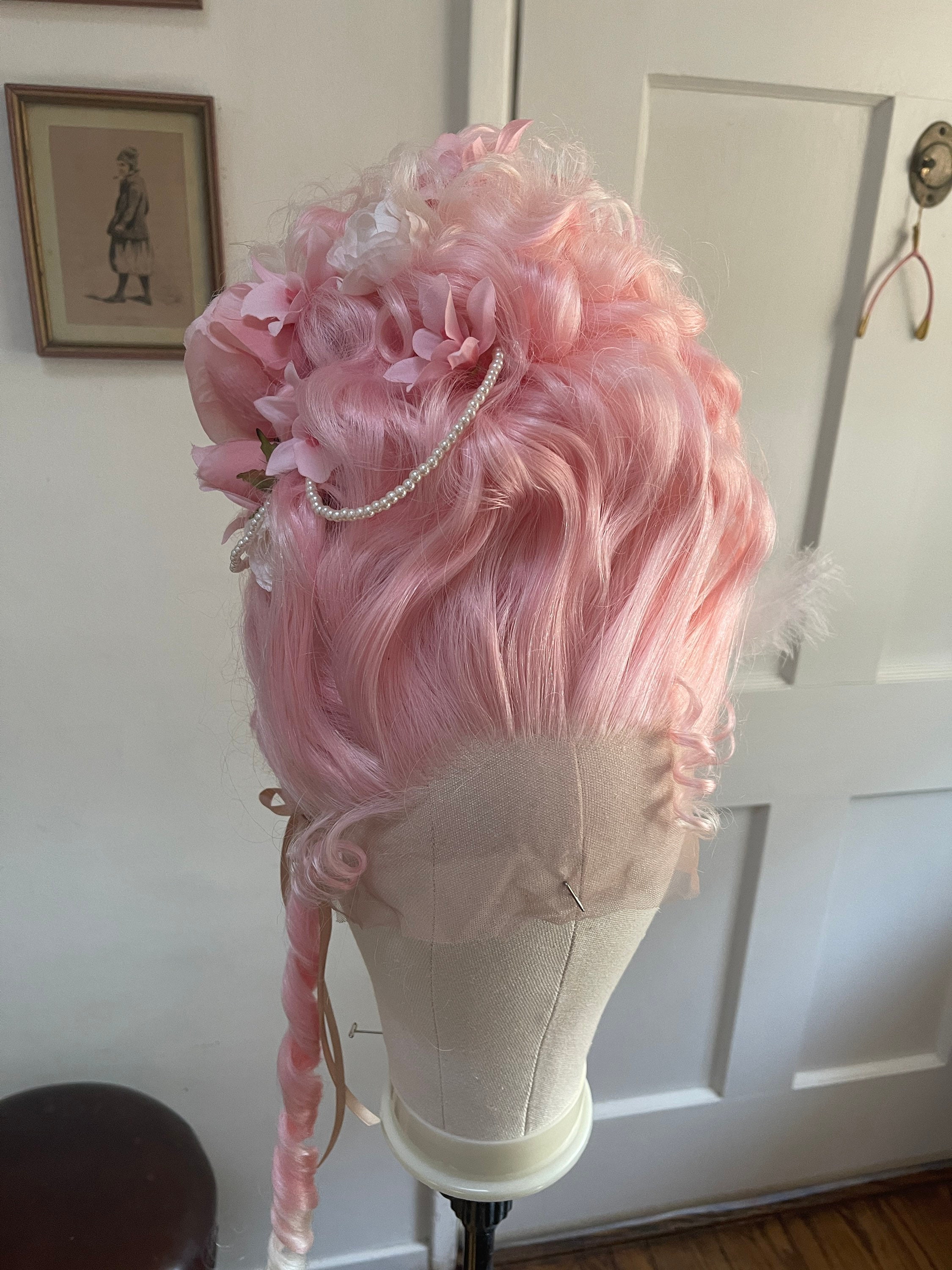 Marie Antoinette Wig French Court Versailles Lace Front Halloween Wig ...