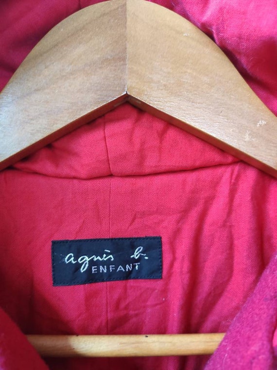 Vintage Agnes B Enfant long jacket wool parkas made … - Gem