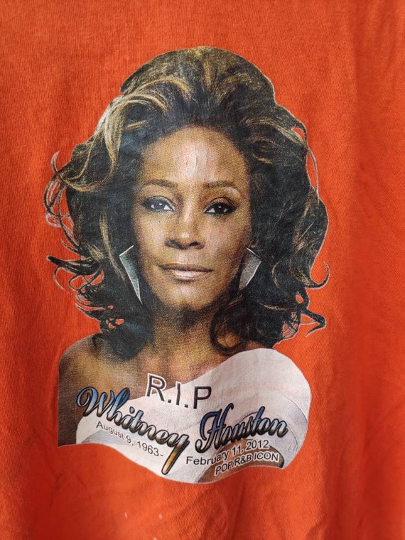 Vintage Whitney Houston t shirt RIP Whitney Houston s… - Gem