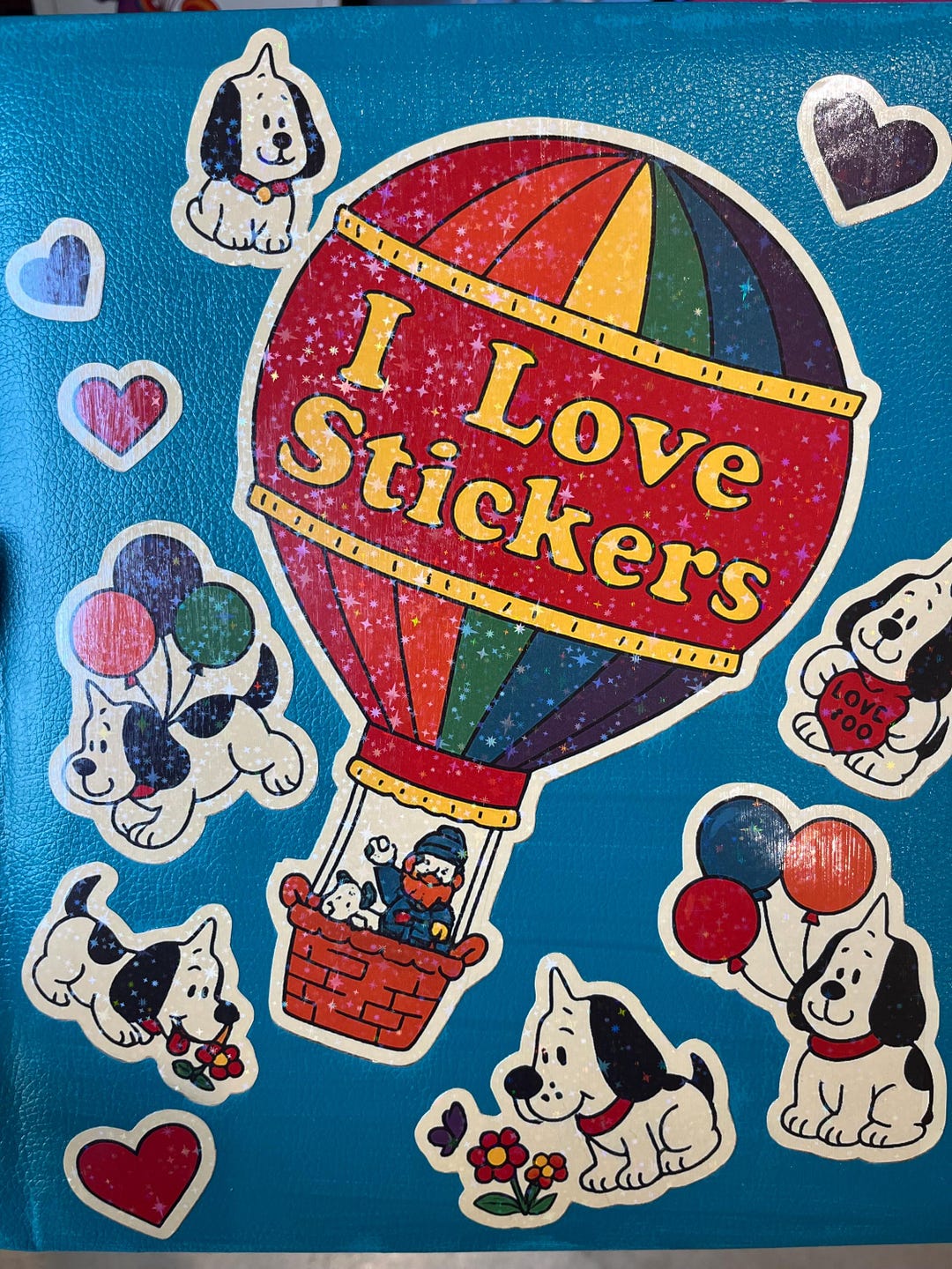 80’s Vintage Inspired Sticker Album. - Etsy