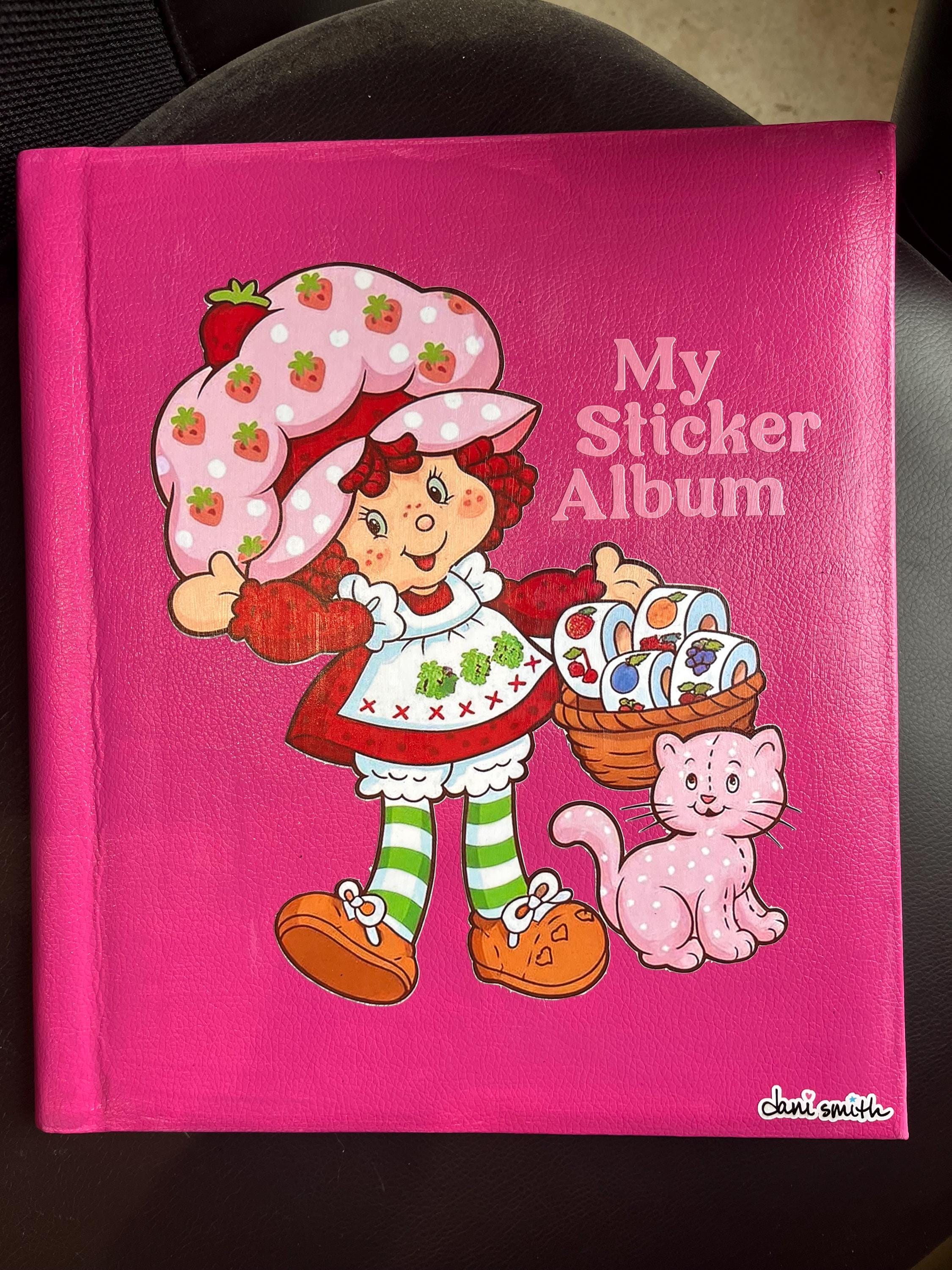 80’s Vintage Inspired Sticker Album. - Etsy