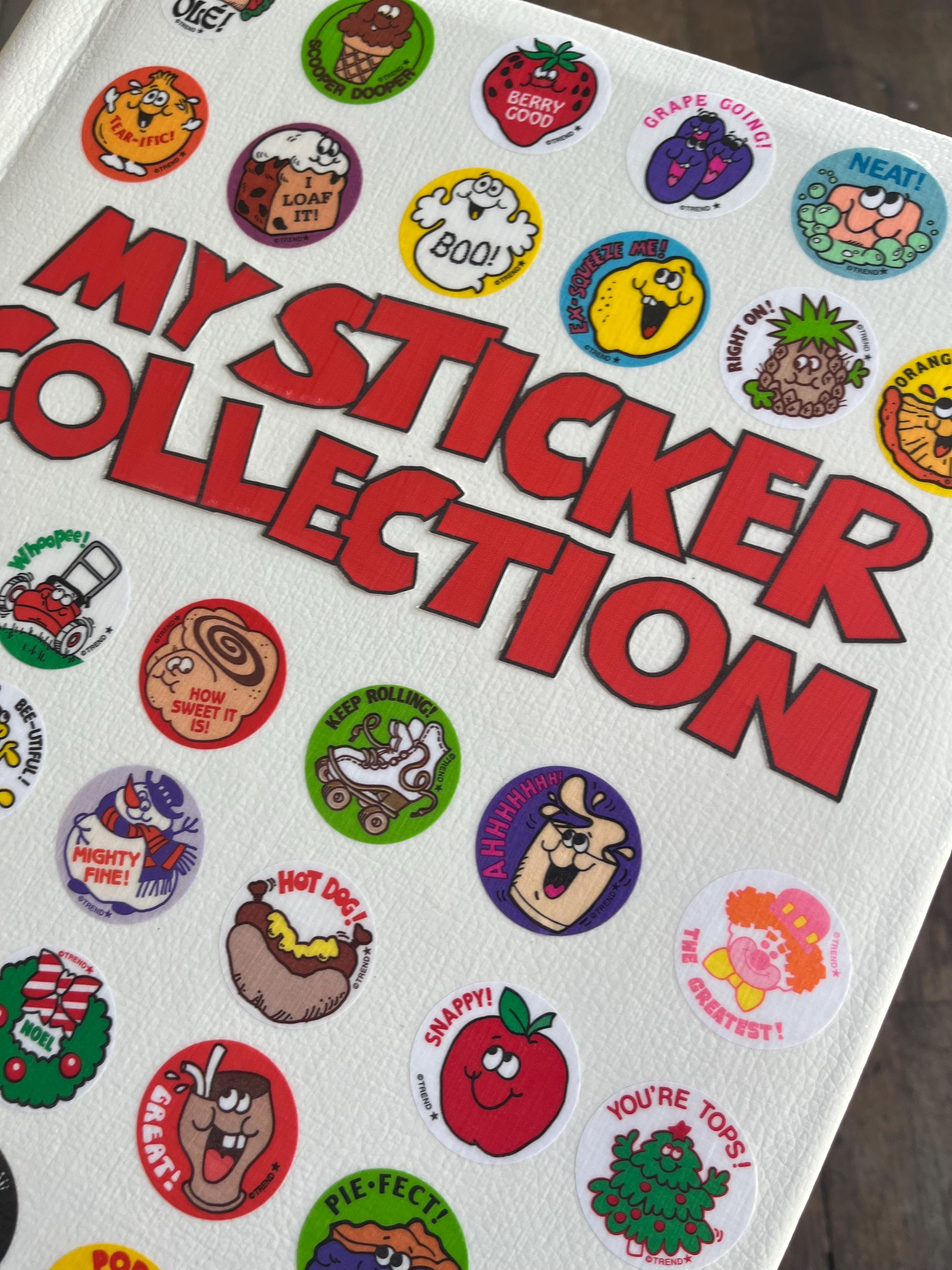80's Vintage Inspired Sticker Album - Etsy