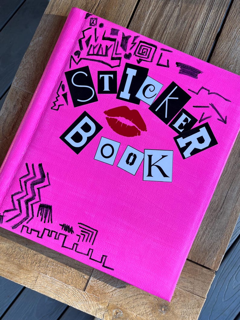 Vintage Inspired Sticker Album. - Etsy