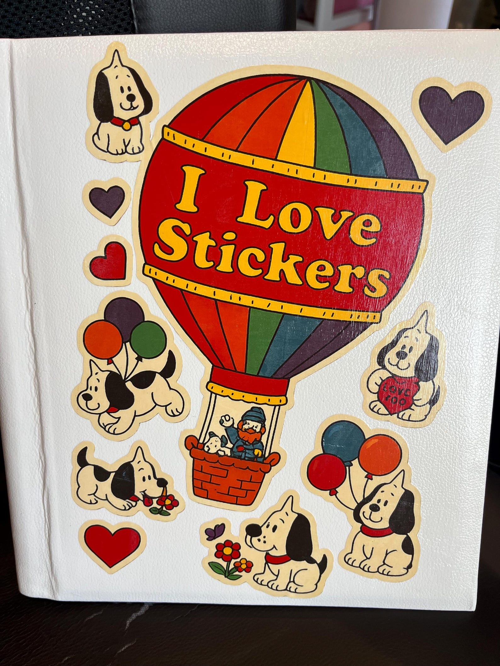 80’s Vintage Inspired Sticker Album. - Etsy