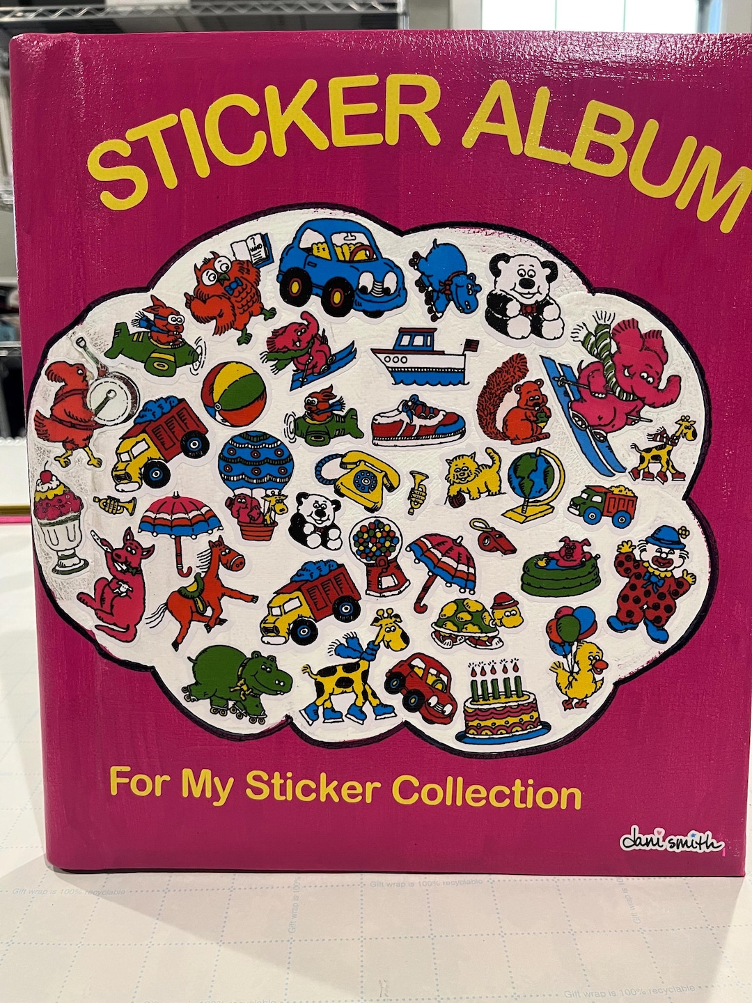 80’s Vintage Inspired Sticker Album. - Etsy