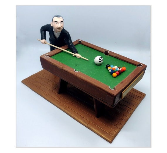 Billiards Cake Topper at Shirley Poe blog