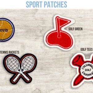 Custom Sports Letterman Chenille Patch - Etsy