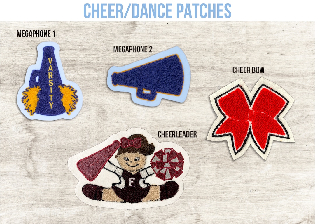 Custom Cheer & Dance Letterman Chenille Patch - Etsy