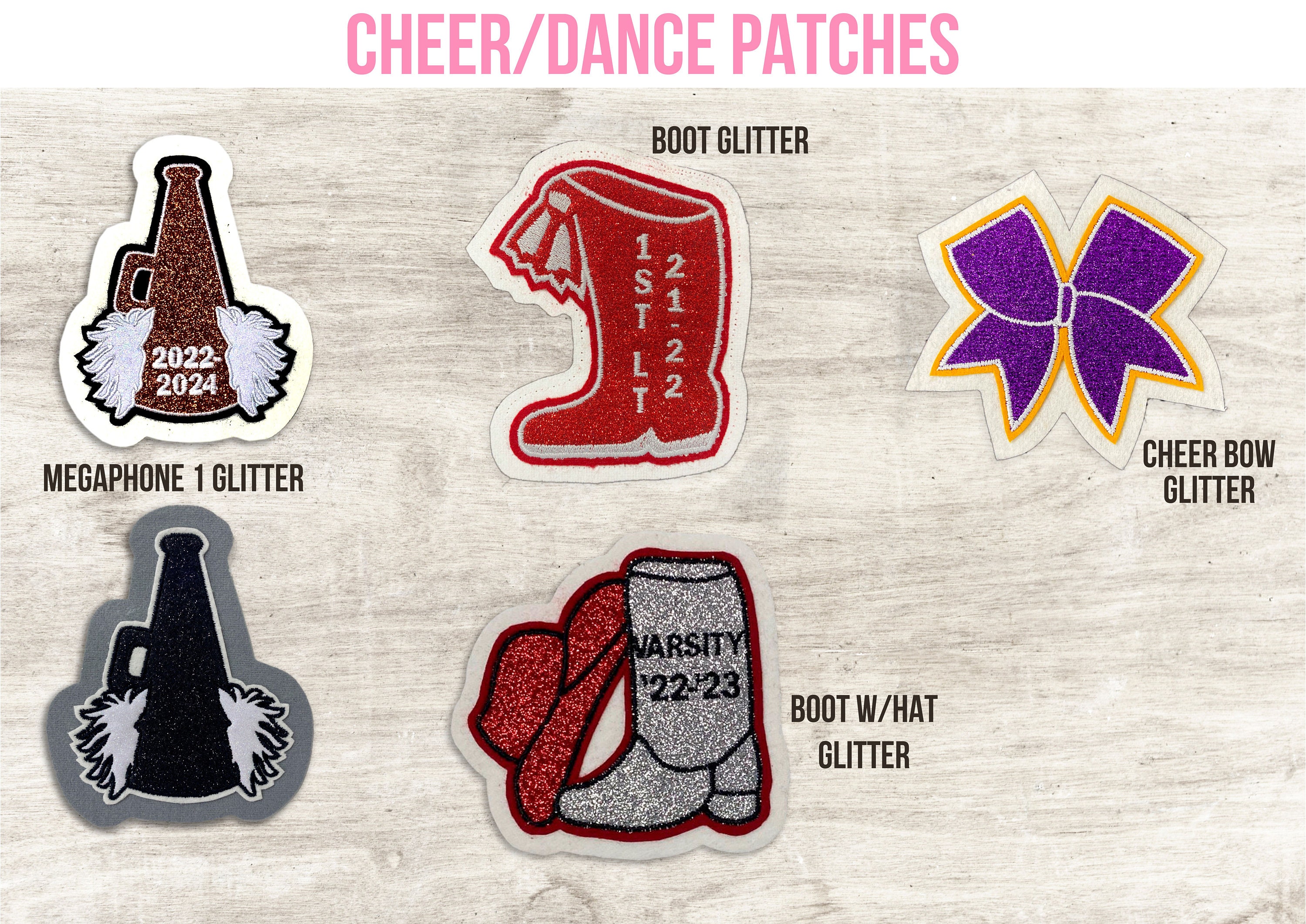 Custom Cheer & Dance Letterman Chenille Patch - Etsy